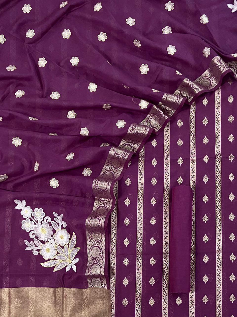 Unstitched Suits | Dupatta | Saree -Timeless curation of Occasion-wear ...