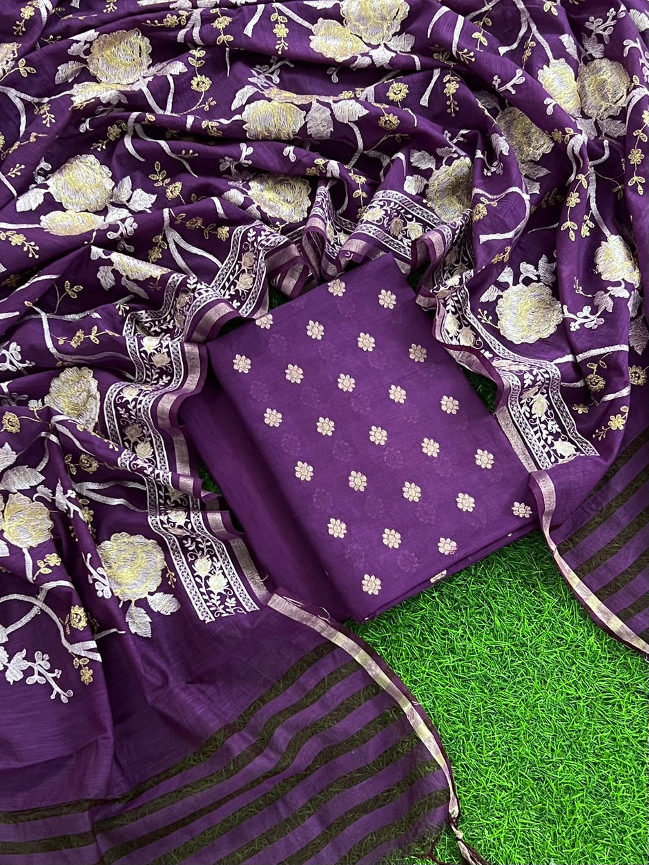 Unstitched Suits | Dupatta | Saree -Timeless curation of Occasion-wear ...